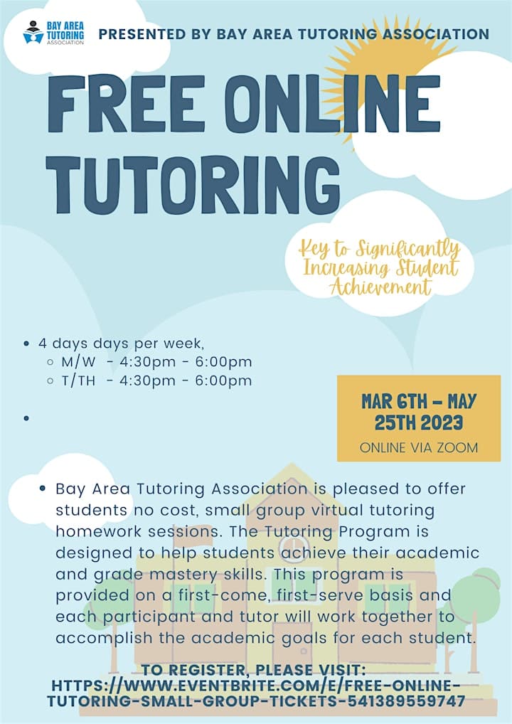 Free Online Tutoring - Small Group - Bay Area Tutoring Association